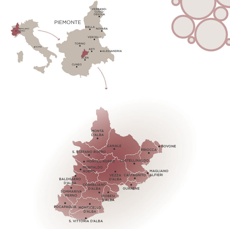 Roero Docg - Piemonte Land of Wine